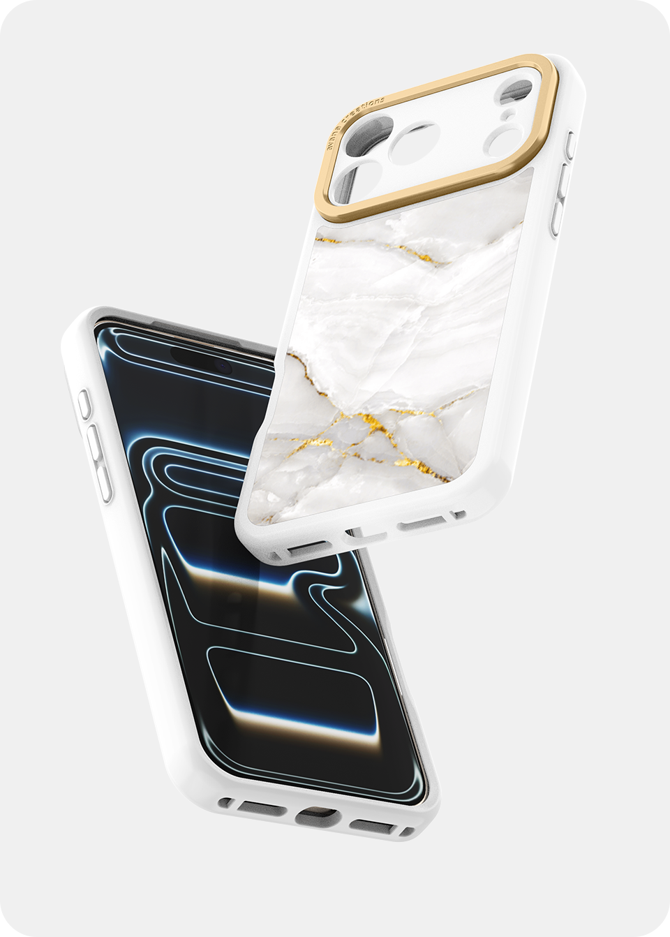 ITSKINS avana Apple iPhone 17 Pro Max marbly Case with MagSafe